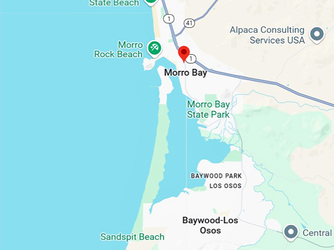 16. morro bay map
