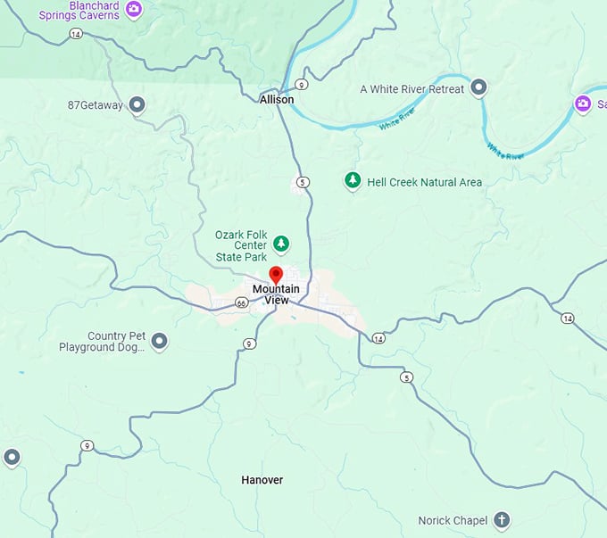 16. mountain view map