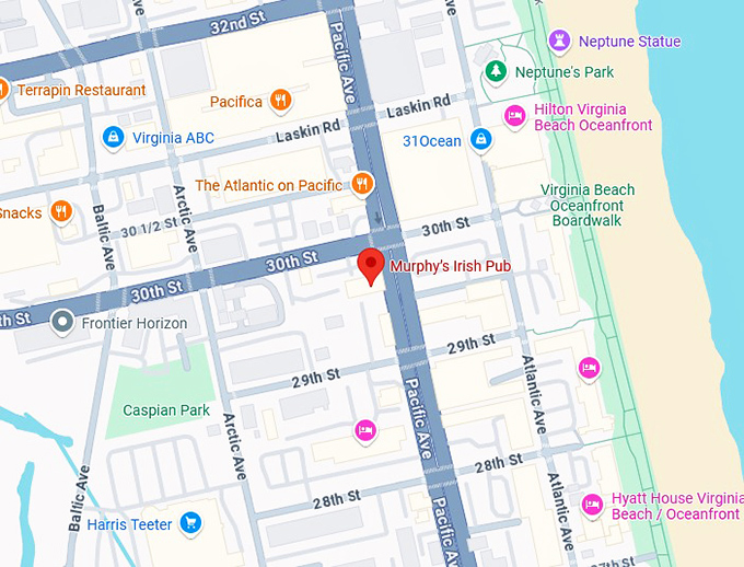 16. murphy&rsquo;s irish pub map