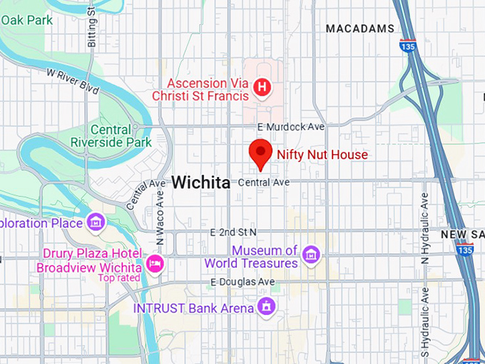 16. nifty nut house map