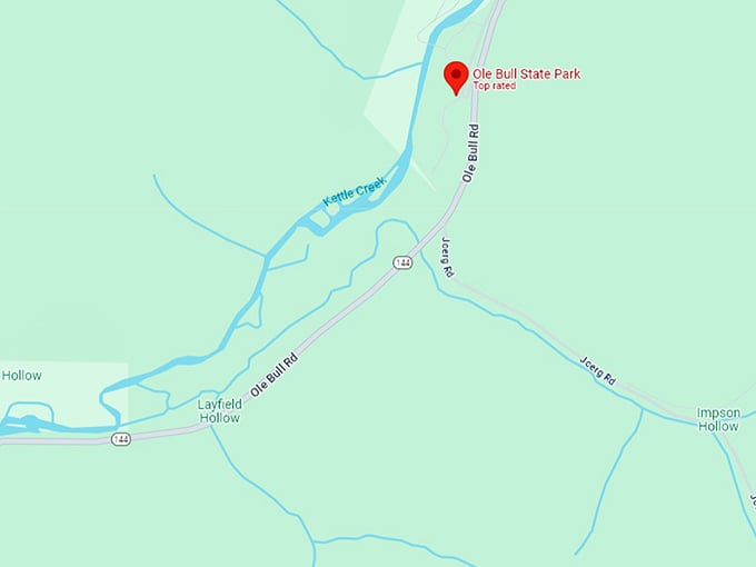 16. ole bull state park map