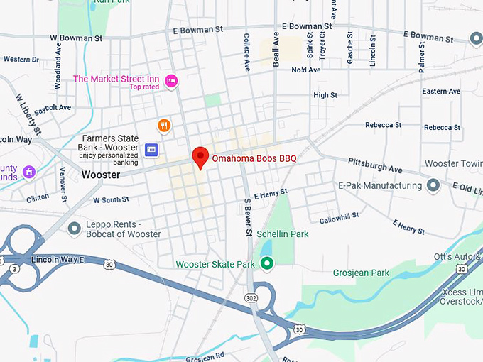 16. omahoma bobs bbq map