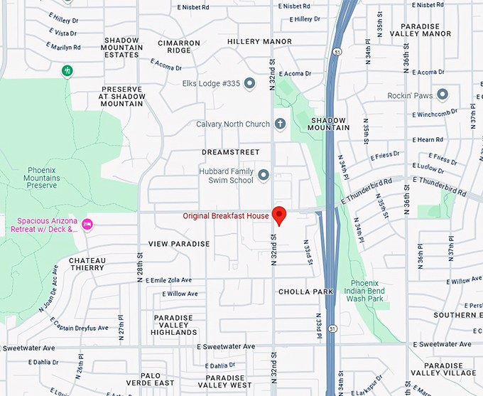 16. original breakfast house map