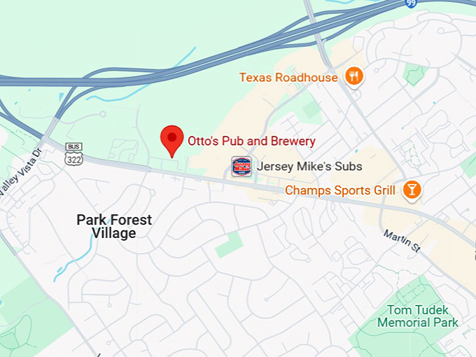 16. otto's pub and brewery map
