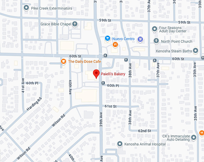 16. paielli's bakery map