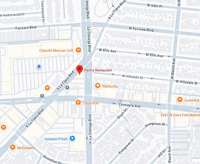 16. pann's restaurant map