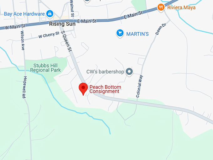 16. peach bottom consignment map