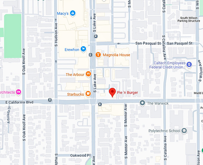 16. pie 'n burger map