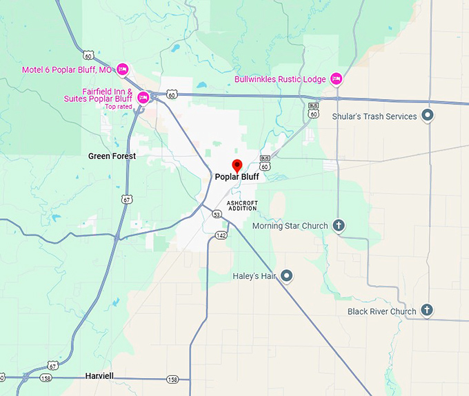 poplar bluff map