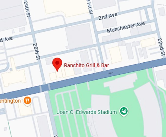 16. ranchito grill & bar map