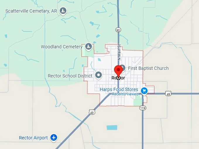 16. rector map