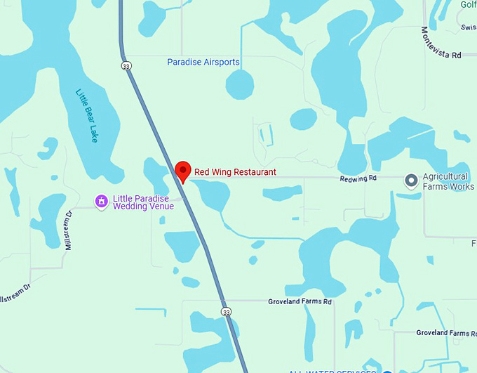 16. red wing restaurant map