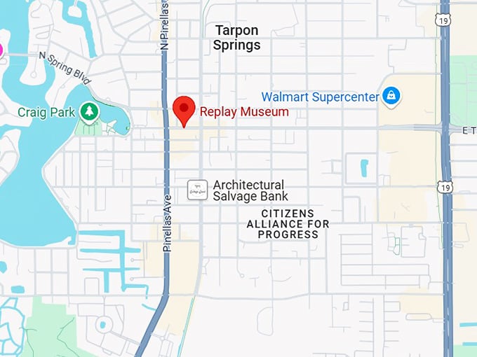 16. replay museum map