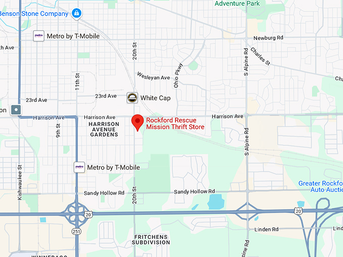 16. rockford rescue mission thrift store map