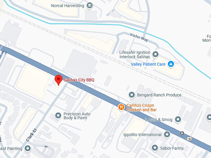 16. salinas city bbq map