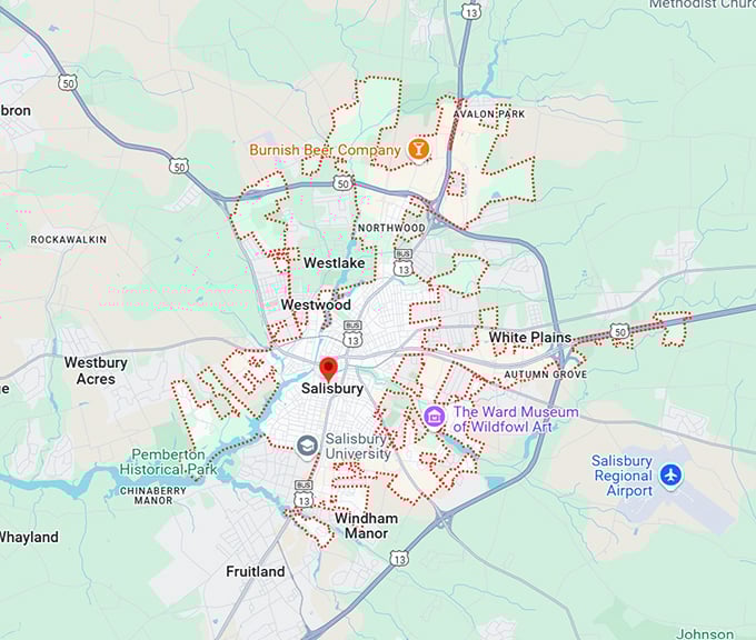 Where: Salisbury, MD 21804