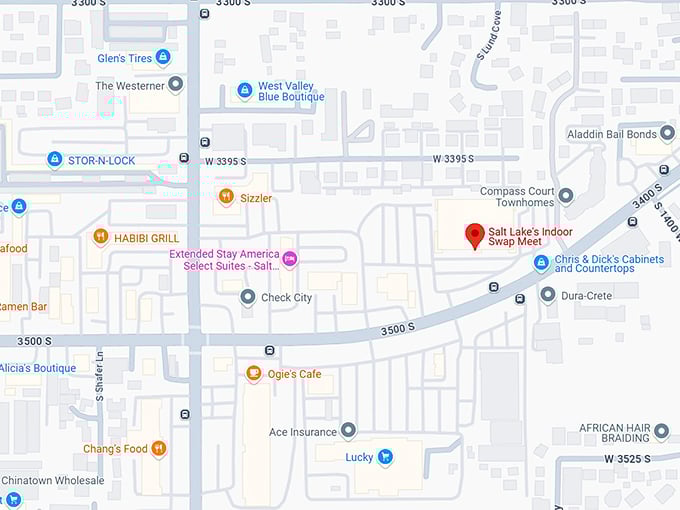 16. salt lake's indoor swap meet map