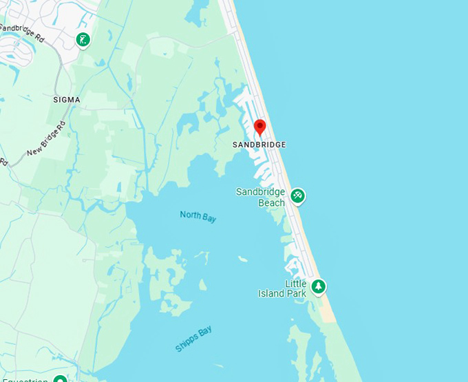 16. sandbridge map