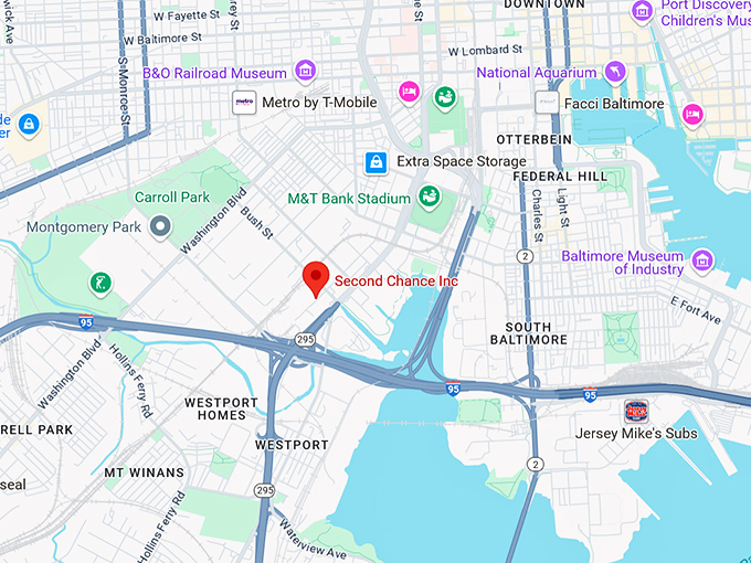16. second chance inc. map