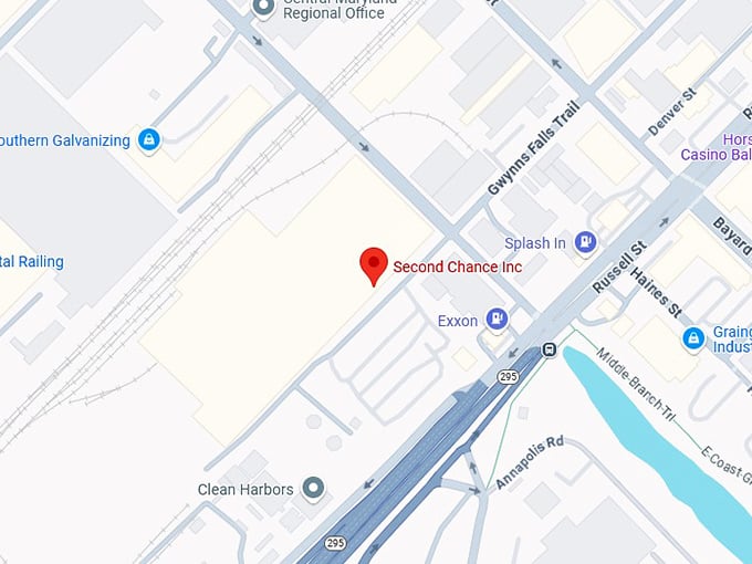 16. second chance inc. map