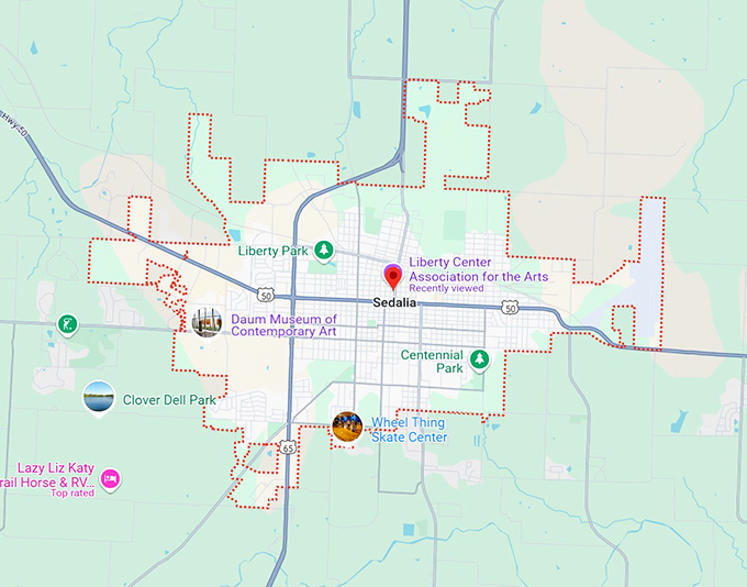 Where: Sedalia, MO 65301