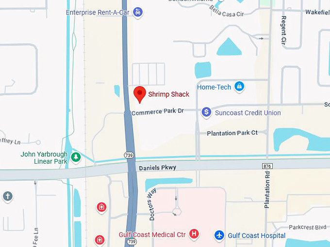 16. shrimp shack map