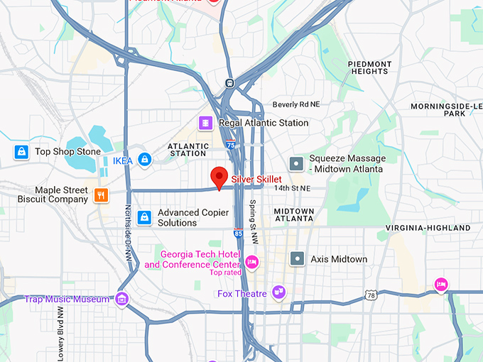 16. silver skillet map