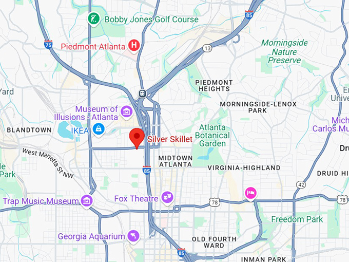16. silver skillet map
