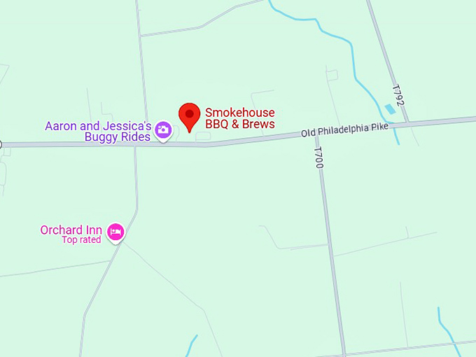 16. smokehouse bbq & brews map