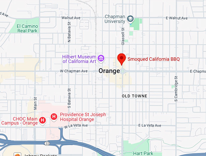 smoqued california bbq map