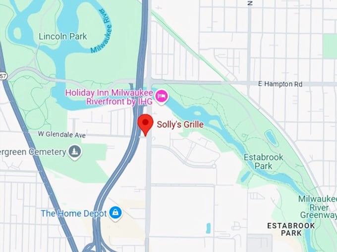 16. solly's grille map