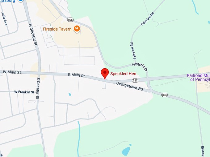 16. speckled hen map