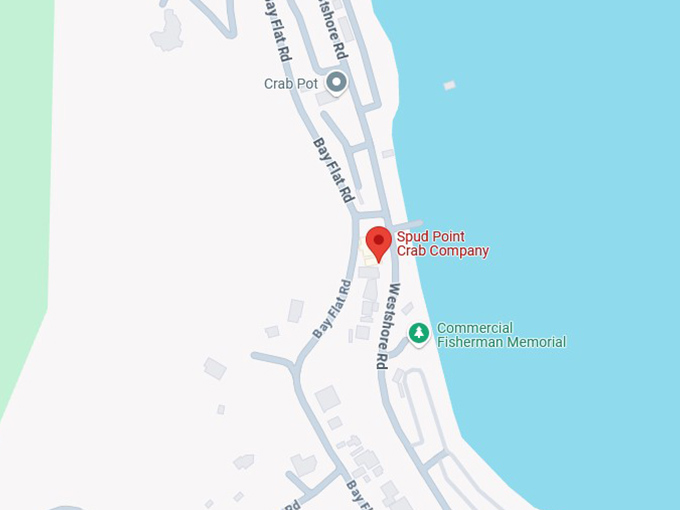 16. spud point crab company map