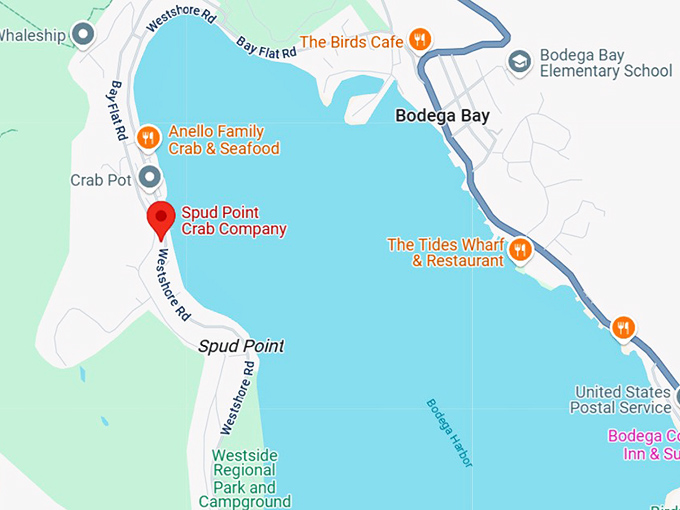 16. spud point crab company map