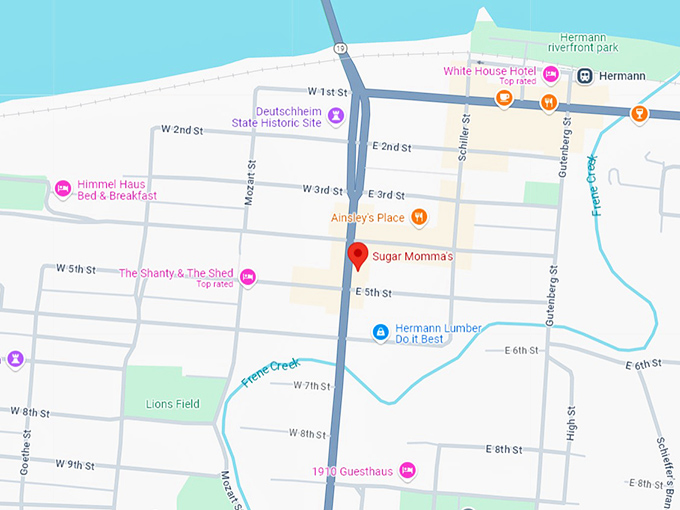 16. sugar momma's map