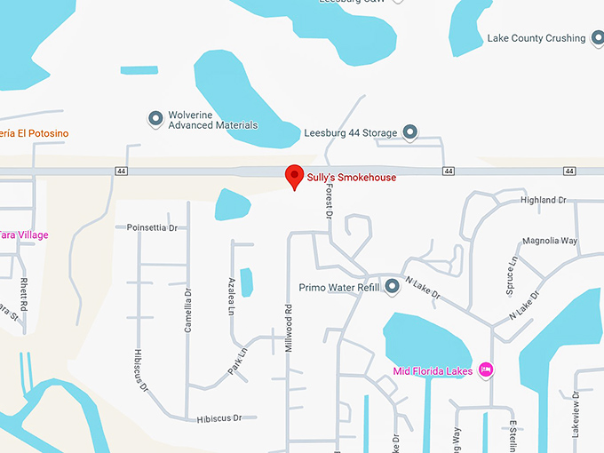 sully's smokehouse map