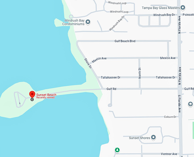 16. sunset beach park map