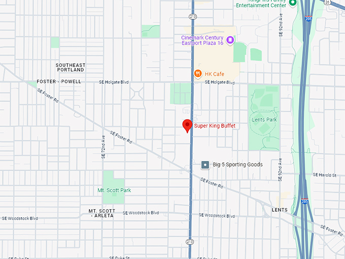 16. super king buffet map