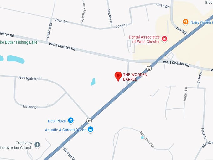 16. the wooden barrel map