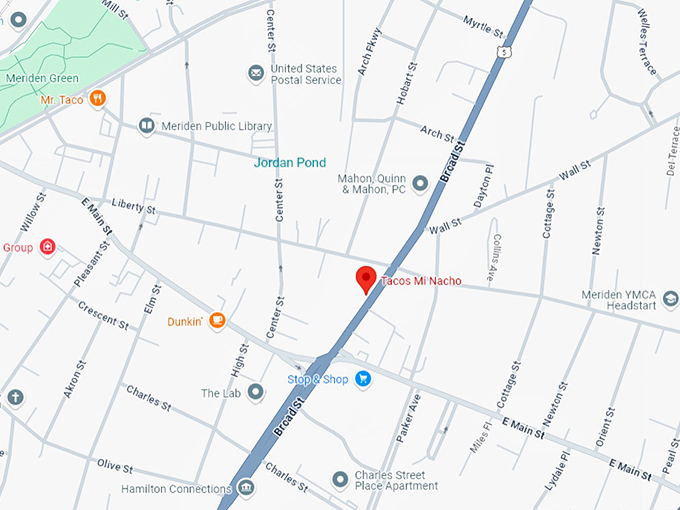 16. tacos mi nacho map