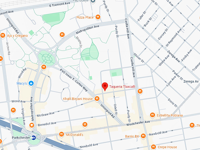 16. taqueria tlaxcalli map