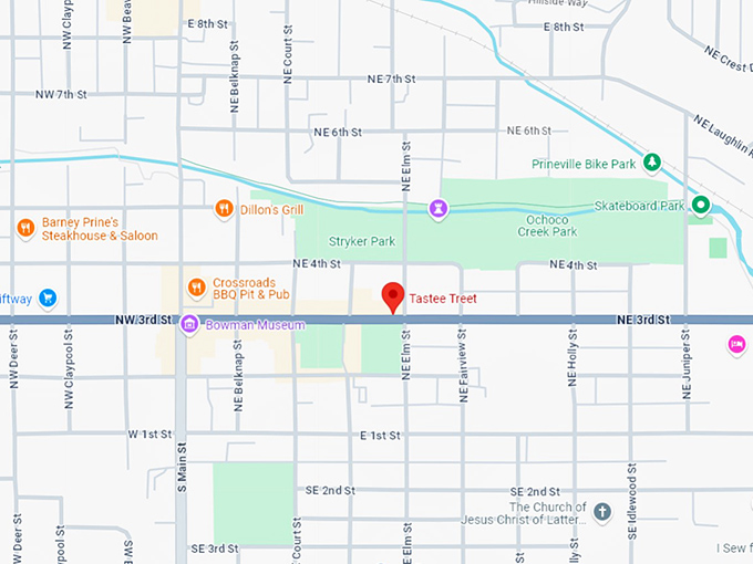 16. tastee treet map