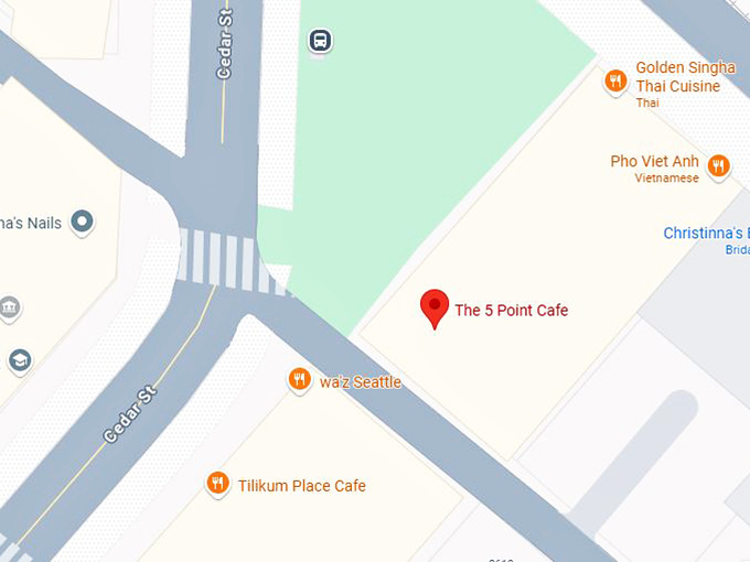 16. the 5 point cafe map