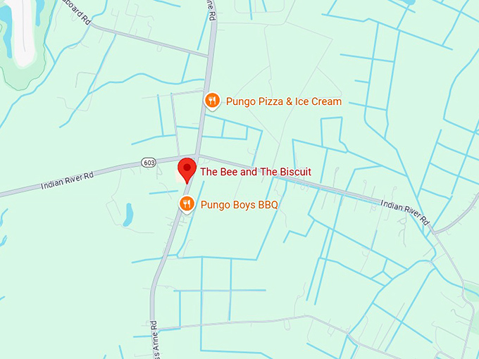 16. the bee and the biscuit map