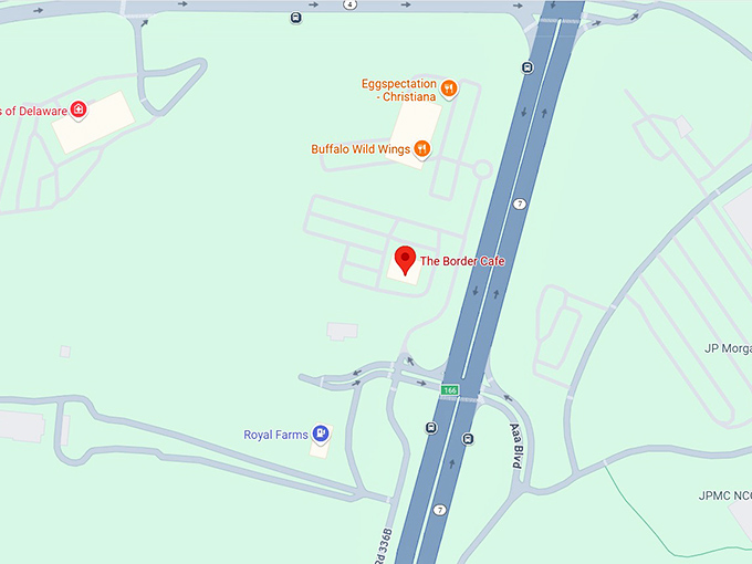 16. the border cafe map