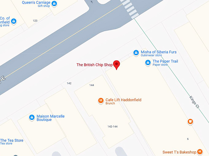 16. the british chip shop