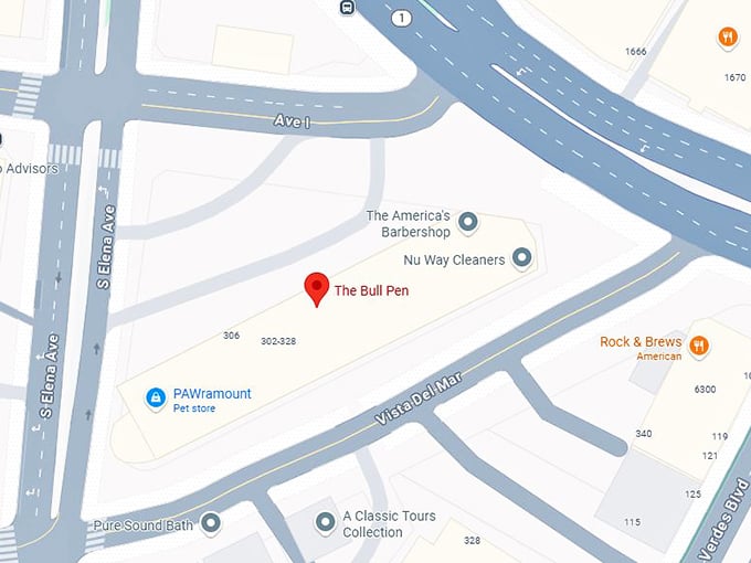 16. the bull pen map