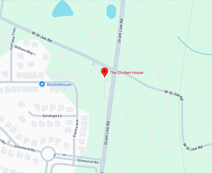 16. the chicken house map