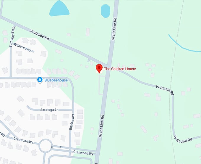 16. the chicken house map