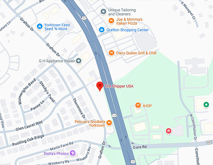 16. the chipper usa map